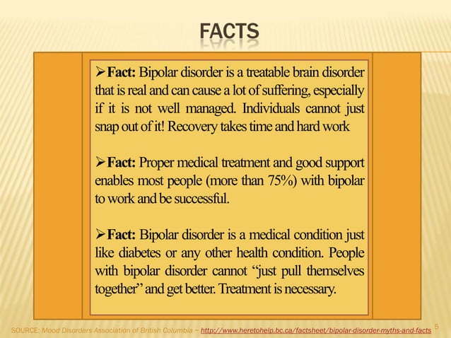Bipolar Disorder PowerPoint | PDF