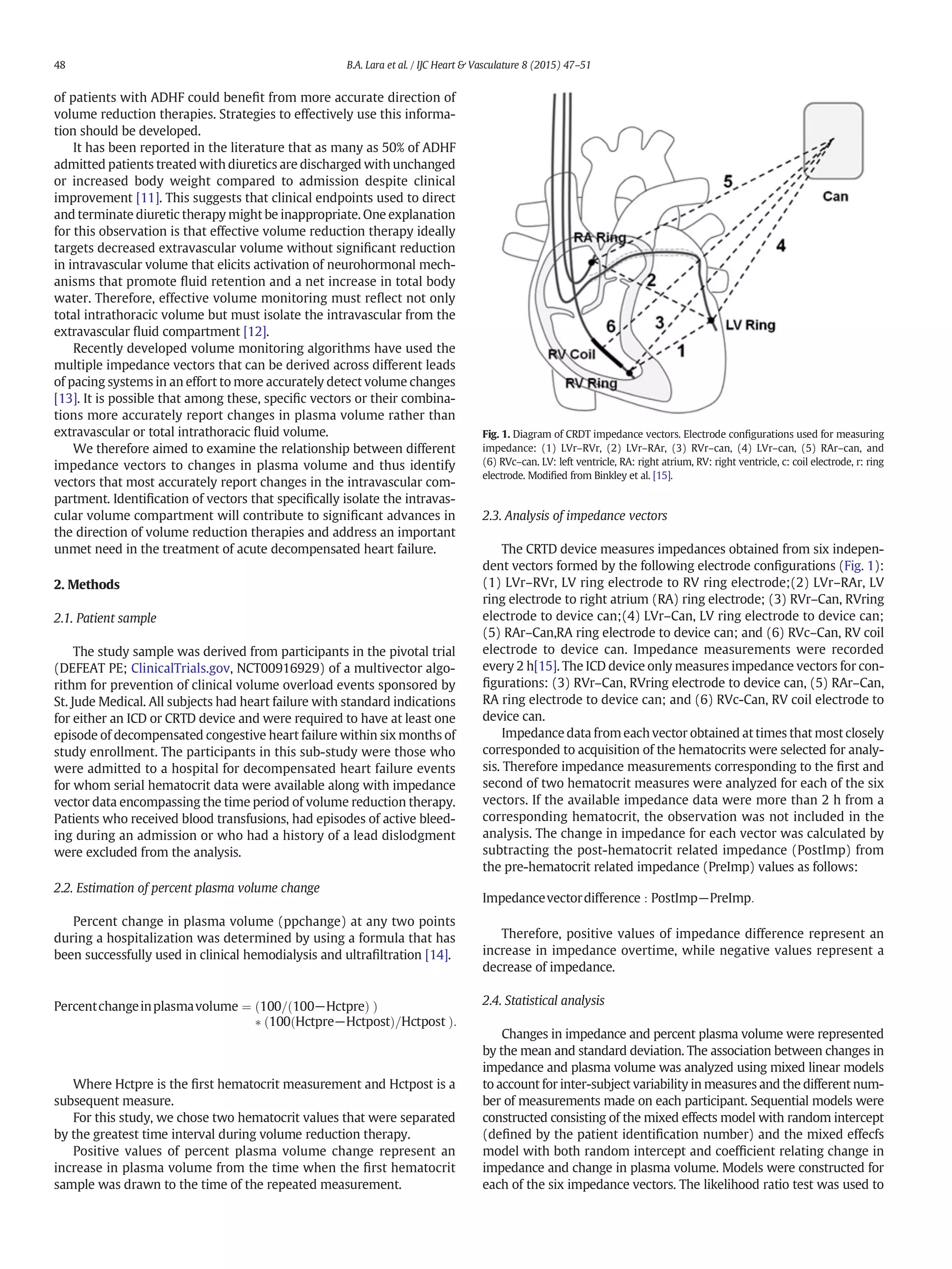 accurate monitoring of intravascular fluid volume | PDF