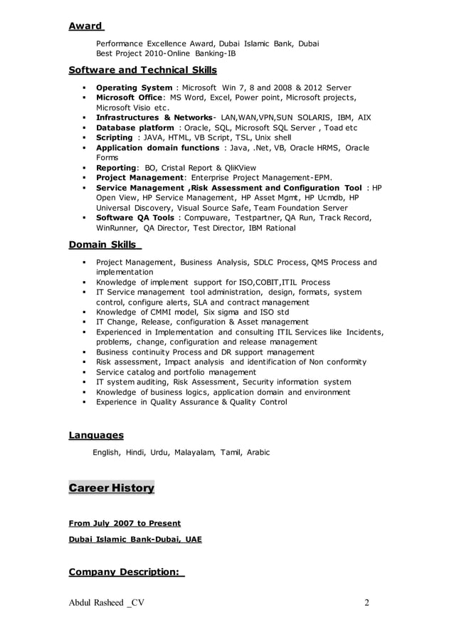 Abdulrasheed-UpdatedCV | PDF
