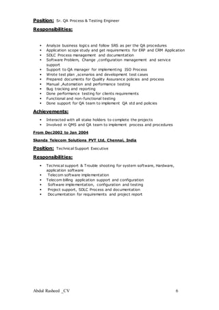 Abdulrasheed-UpdatedCV | PDF