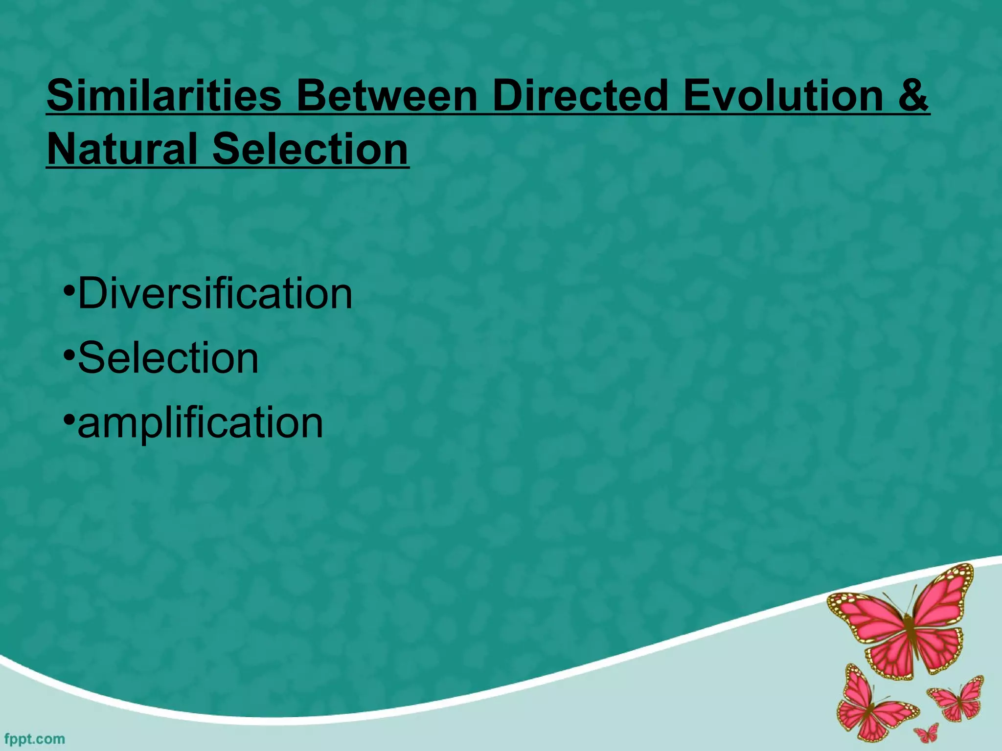 Directed Evolution | PPT