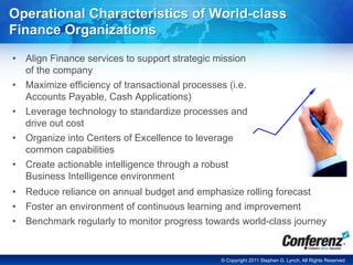 Session 1 - The Value-adding Finance Organization | PDF