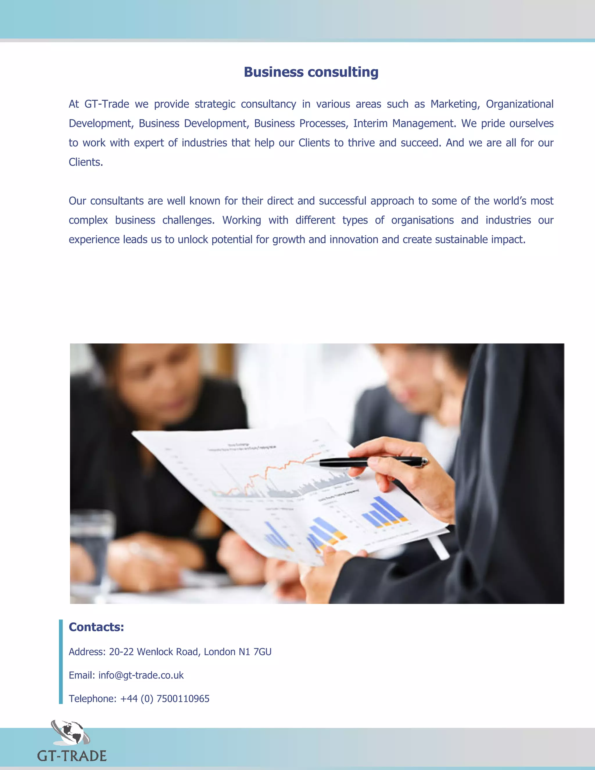GT- Trade brochure | PDF