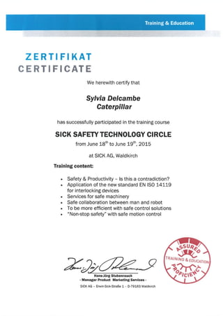 certifications | PDF