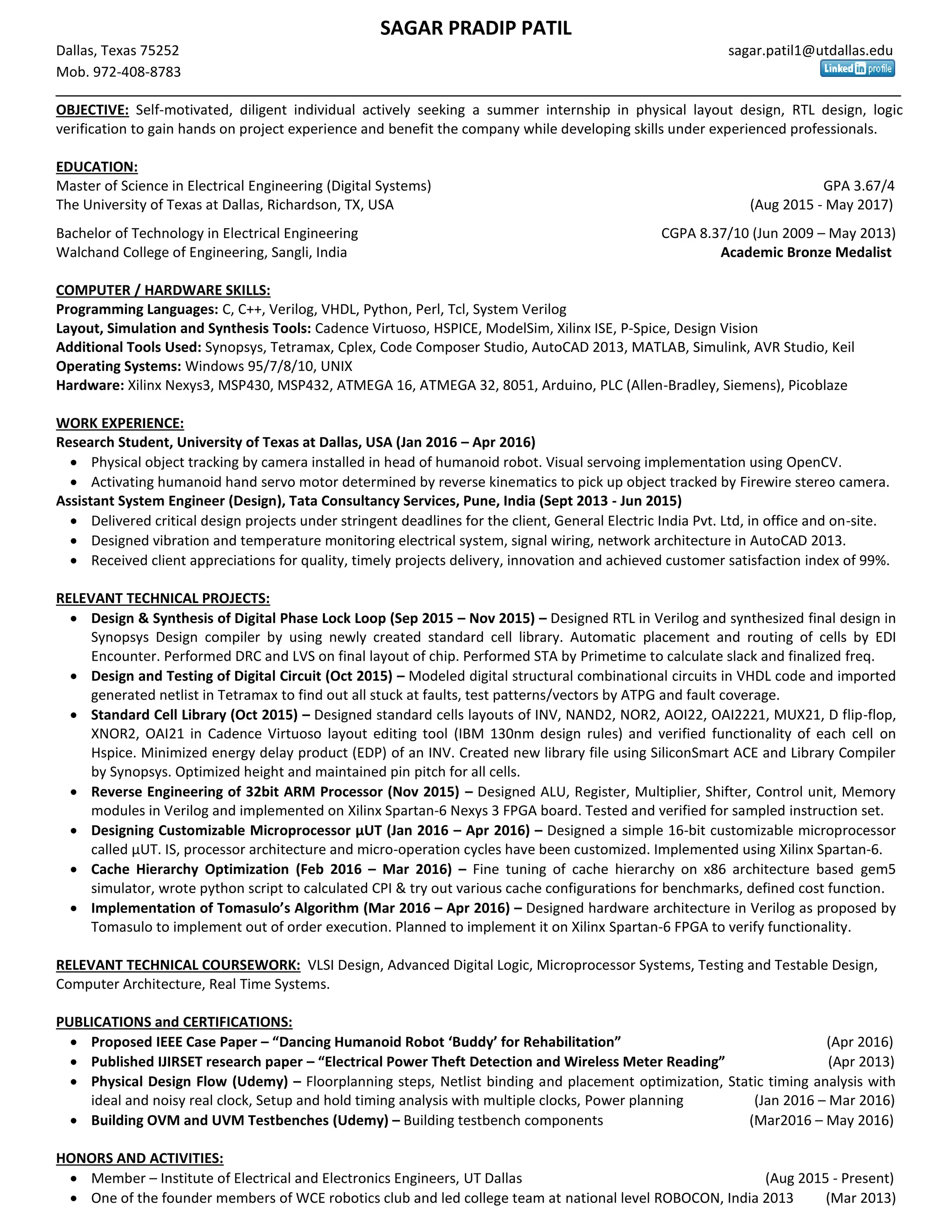 Sagar_Patil_Resume | PDF