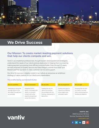 Vantiv Fact Sheet | PDF