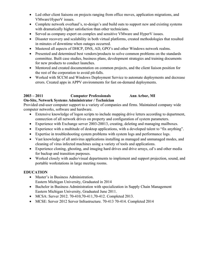 Resume-DVM-122715 | PDF