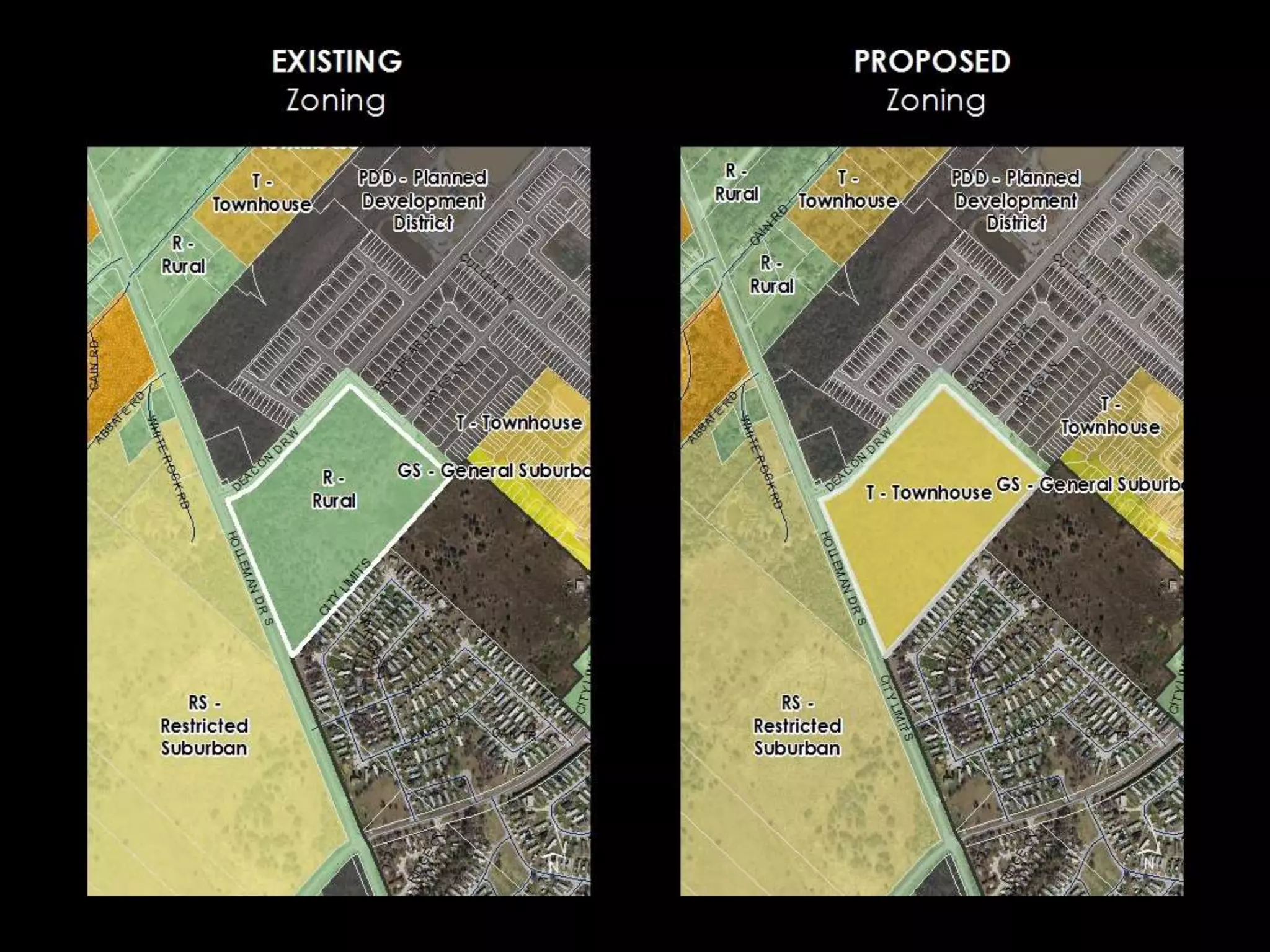 Deacon Drive West Rezoning | PPTX