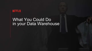 Rapid Data Analytics @ Netflix | PPTX