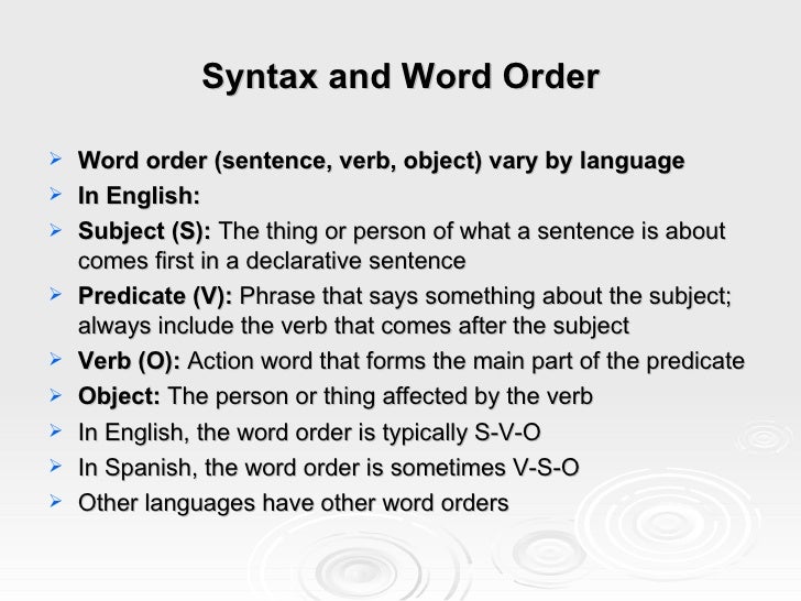 Deacriptive Linguistics