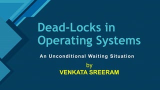 DeadLock in Operating-Systems | PPTX