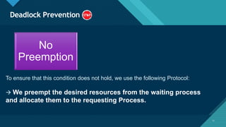 DeadLock in Operating-Systems | PPTX