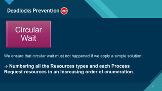 DeadLock in Operating-Systems | PPTX