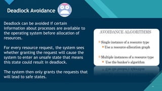 DeadLock in Operating-Systems | PPTX