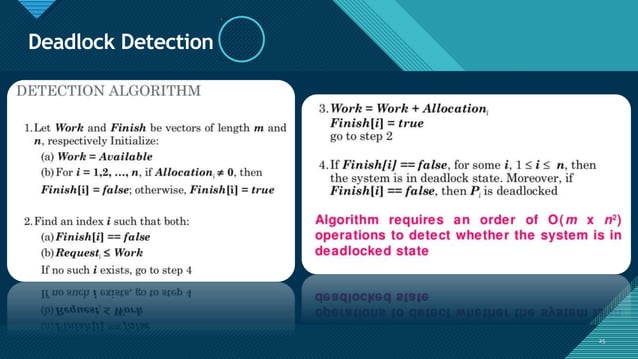 DeadLock in Operating-Systems | PPTX