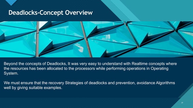 DeadLock in Operating-Systems | PPTX