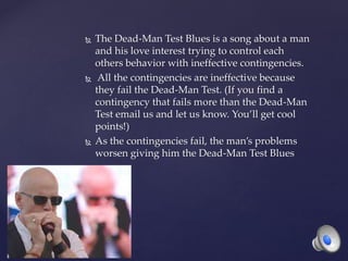 Dead Man Test Blues | PPT