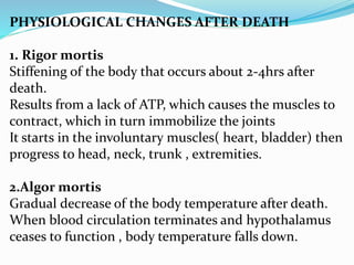 Dead body care | PPTX