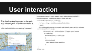 Using script db as a deaddrop to pass data between GAS, JS and Excel | PPT