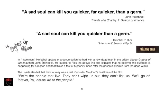 Dead Grapes of Walking Wrath: How The Walking Dead is a Post ...