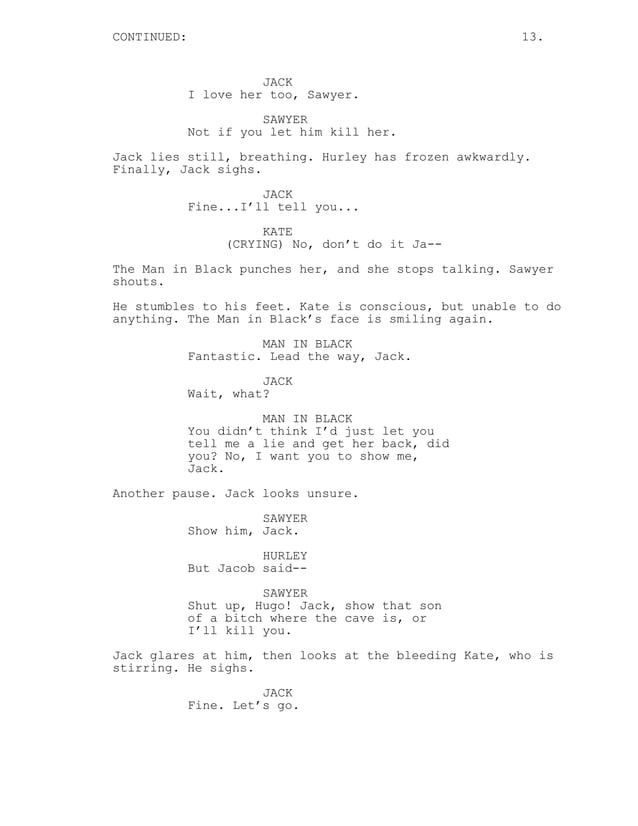 "Dead Isn't Dead"--A Lost Script | PDF