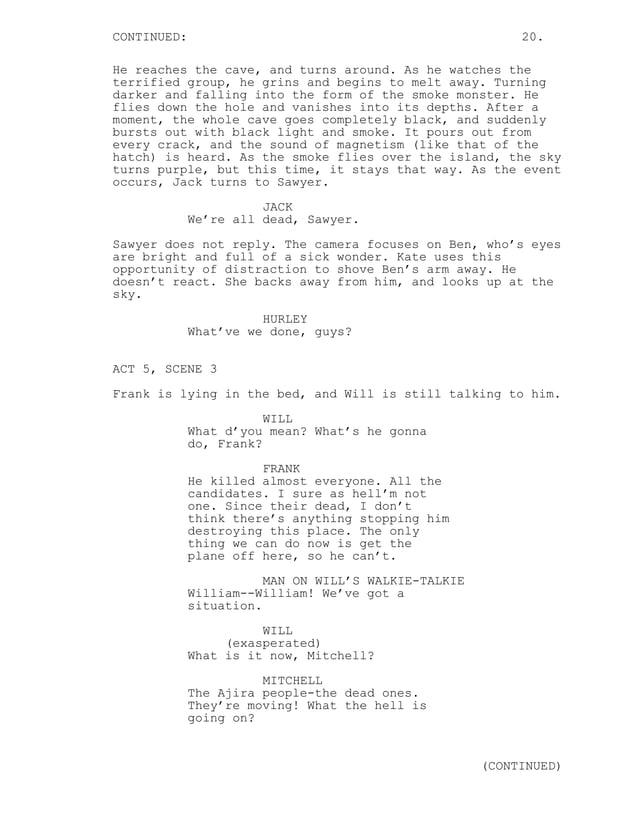 "Dead Isn't Dead"--A Lost Script | PDF