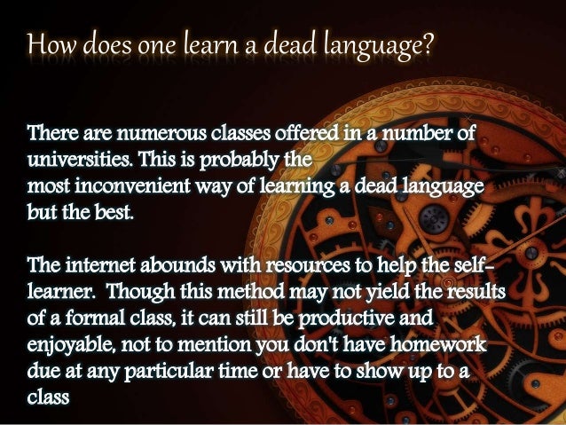 Famous Dead Languages _ The key to cracking long-dead languages? – UMOY