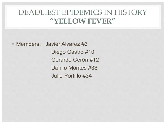 Deadliest Epidemics in History- integradora 9d.pptx