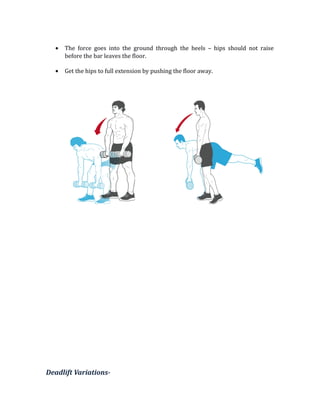 Deadlift techniques for athletes | DOC