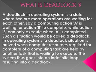Deadlock | PPT