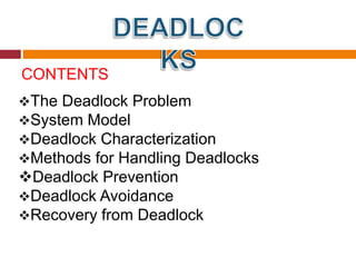 Deadlock | PPTX