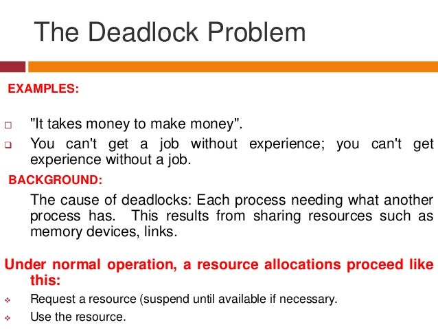 Deadlock