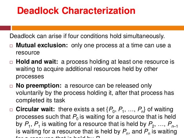 Deadlock