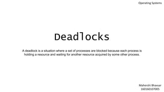 Deadlock | PPT