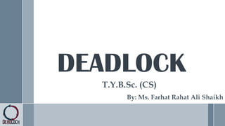 Deadlock | PPT