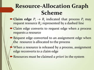Deadlock.ppt | Operating Systems | Computer Software and Applications