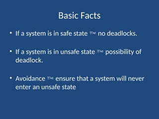 Deadlock in Operating SystemSystem Model Deadlock Characterization | PPTX