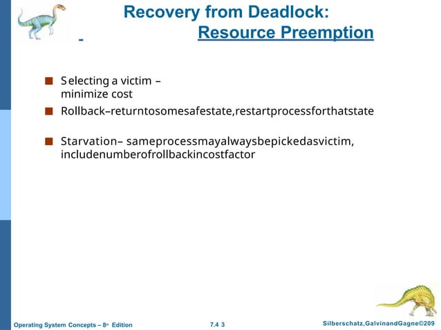 deadlock.pptx-operating systems -unit 2 notes | PPT