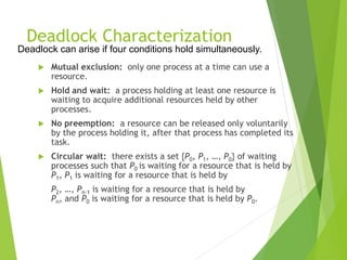 Deadlock - An Operating System Concept.pptx | Operating Systems ...
