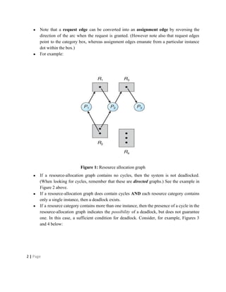 Deadlock in Distributed Systems | PDF