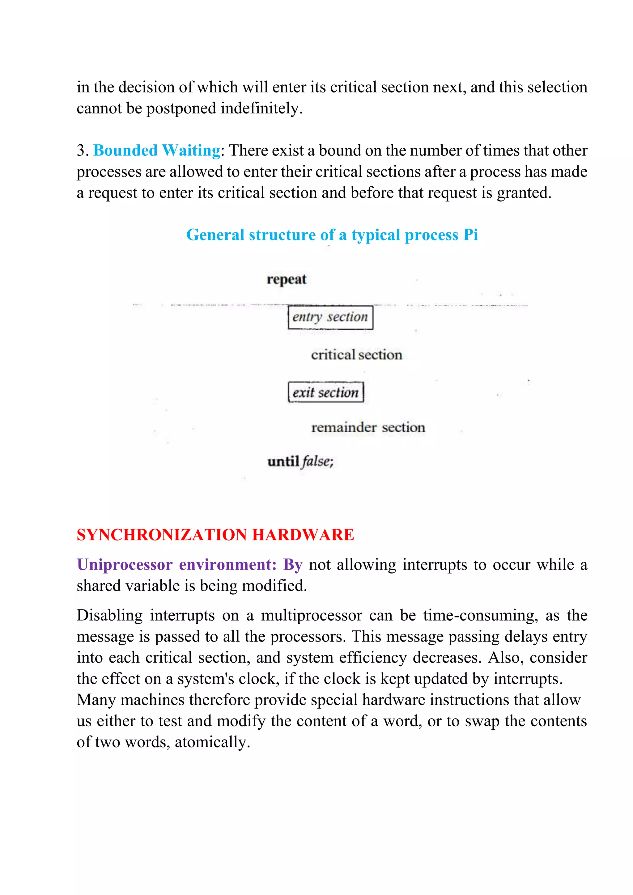 Deadlock Avoidance - OS | PDF