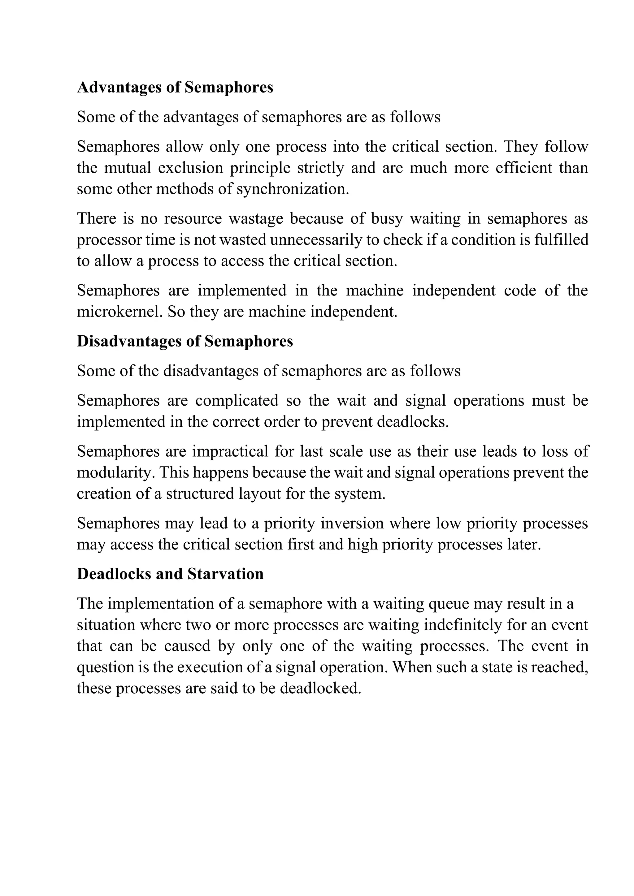 Deadlock Avoidance - OS | PDF