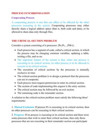 Deadlock Avoidance - OS | PDF