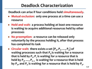 Deadlock Backgroud.pptx | Operating Systems | Computer Software and Applications