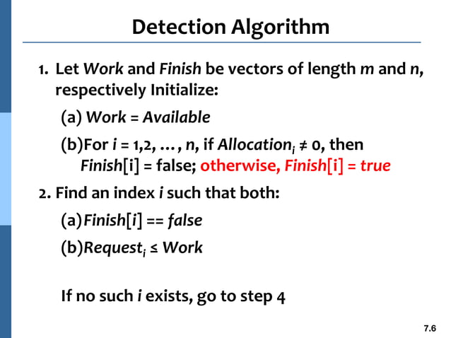 Deadlock Detection.pptx | Operating Systems | Computer Software and ...