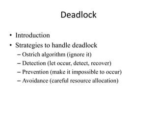 Deadlock detection in distributed systems | PPTX