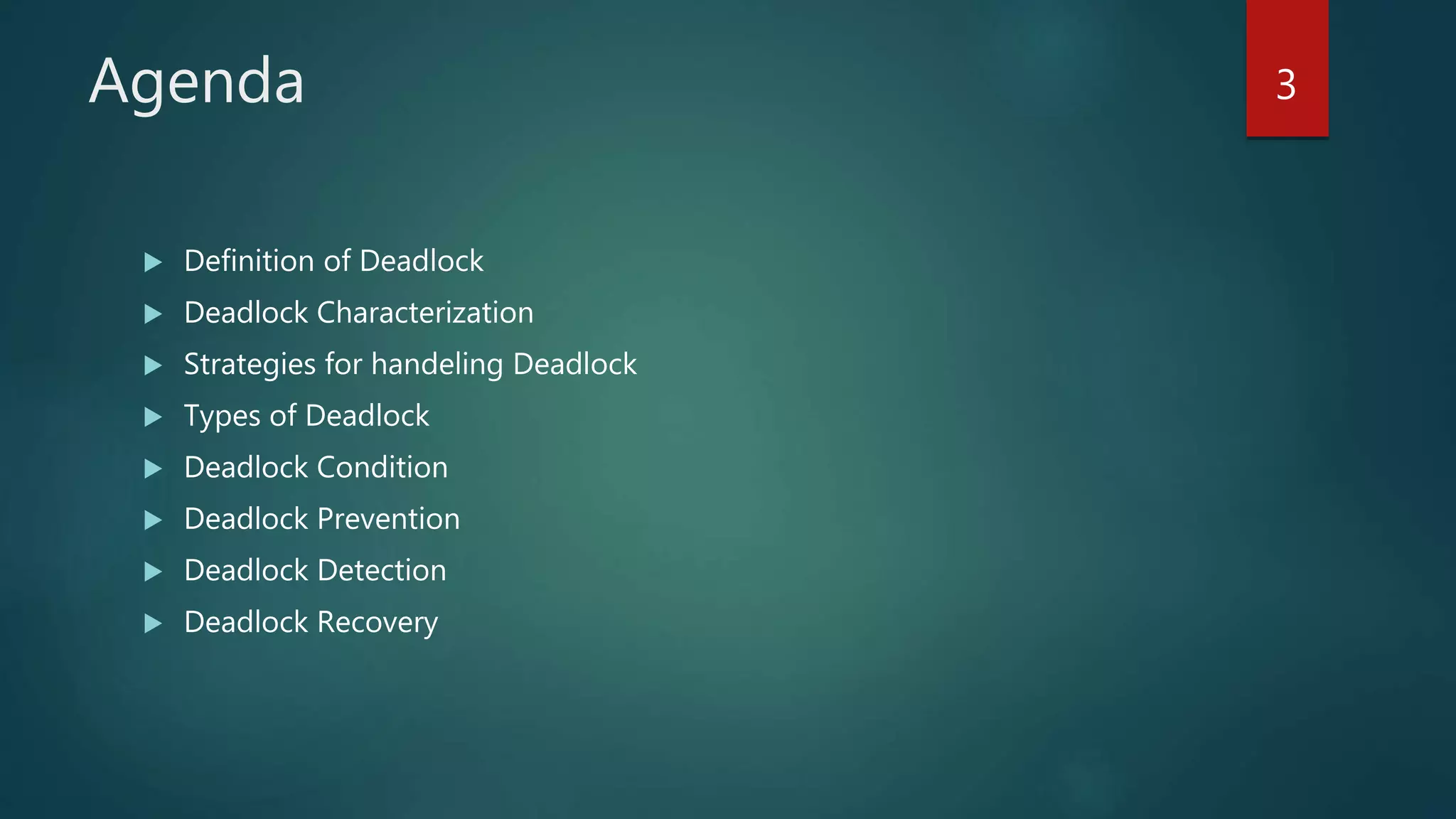 Deadlock detection & prevention | PPTX