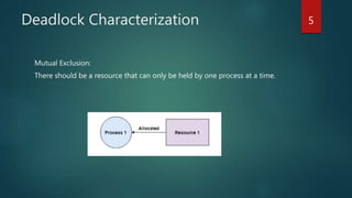 Deadlock detection & prevention | PPTX