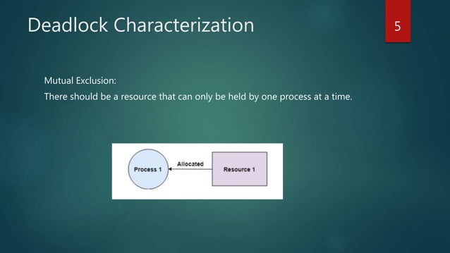 Deadlock detection & prevention | PPTX