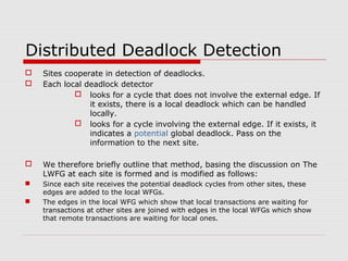 Deadlock management | PPT